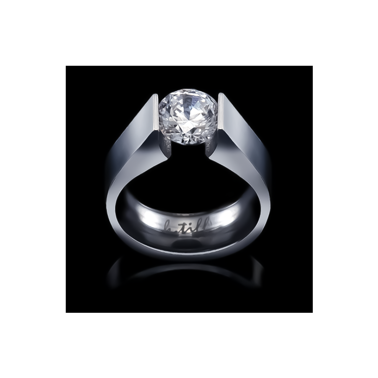 RG093W B.Tiff 2 ct Round Solitaire Engagement Ring – B.Tiff New York ...