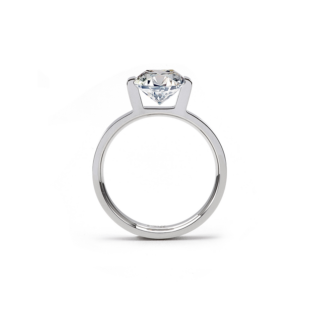 RG210W B.Tiff 3 ct Emerald Cut Engagement Ring – B.Tiff New York (Retail)
